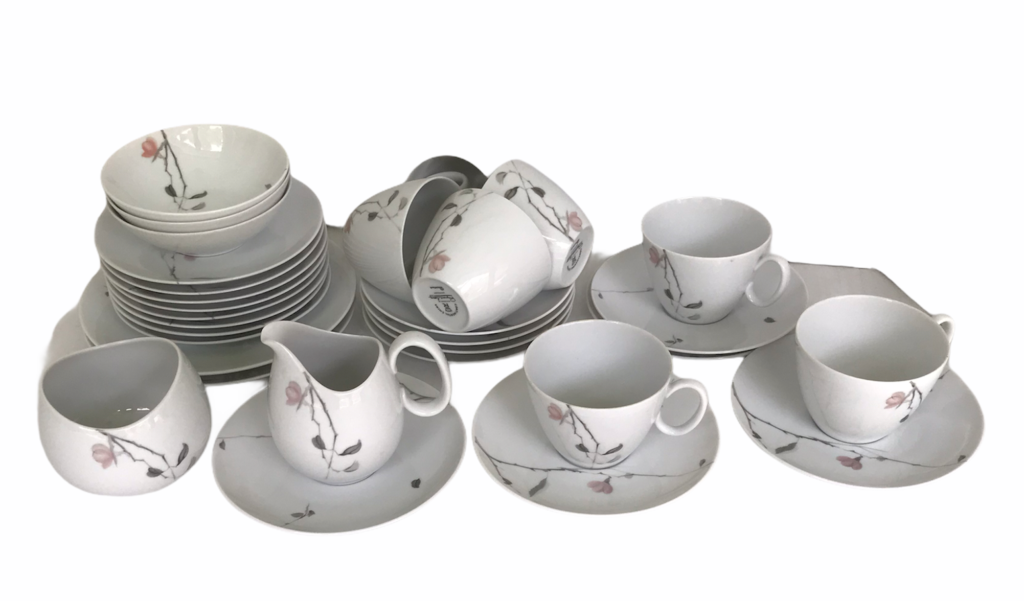 SOLD Rosenthal Modern Quince Pattern Coffee Breakfast Service by ...